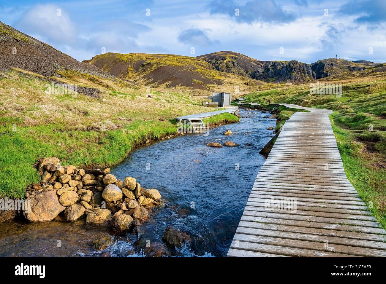 Natural geothermal stream hi-res stock photography and images - Alamy
