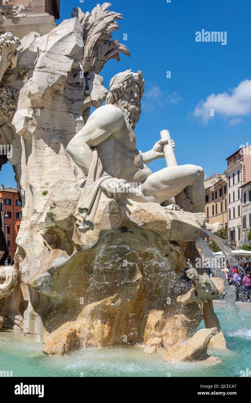 Fountain of the Four Rivers (Fontana dei Quattro Fiumi), Piazza Navona ... Fountain of the Four Rivers (Fontana dei Quattro Fiumi), Piazza Navona ...