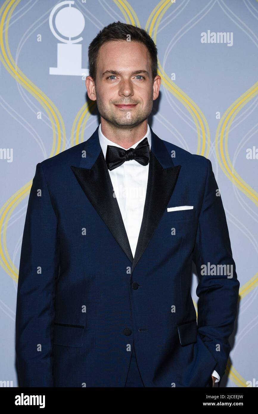 New York, USA. 12th June, 2022. Patrick J. Adams walking on the red ...