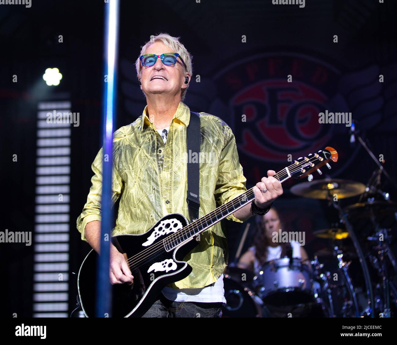 June 10, 2022, Indianapolis, Indiana, USA: Kevin Cronin of REO ...