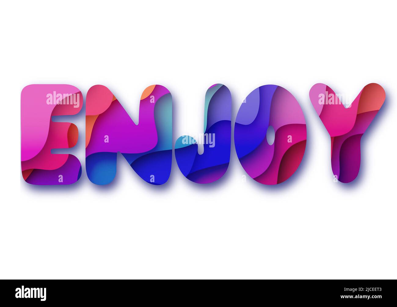 Layer effect font hi-res stock photography and images - Alamy