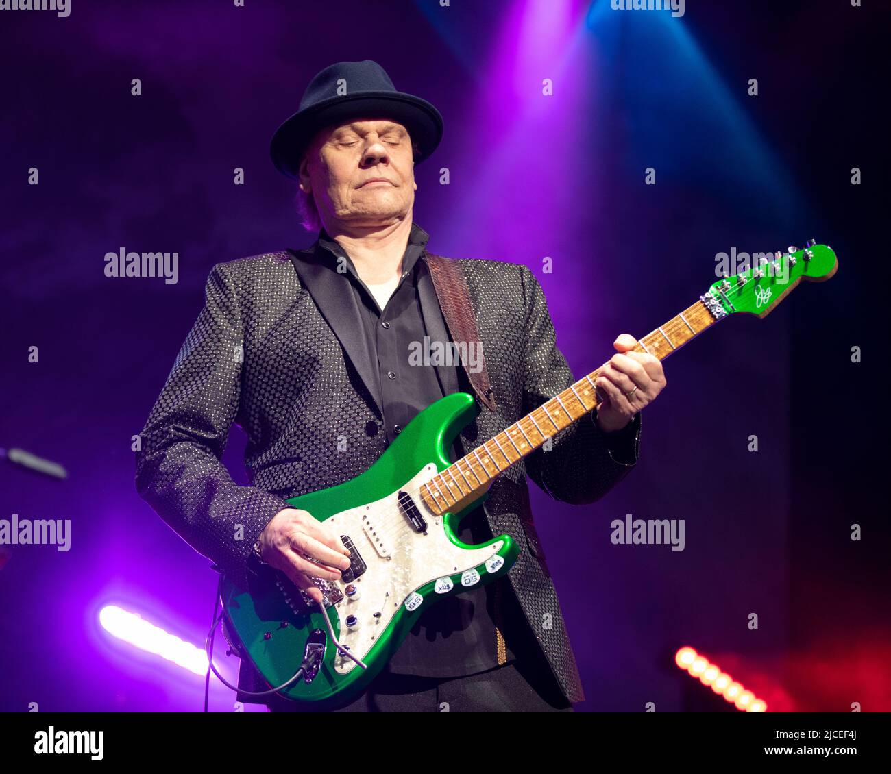 June 10, 2022, Indianapolis, Indiana, USA: James Young of Styx performs ...