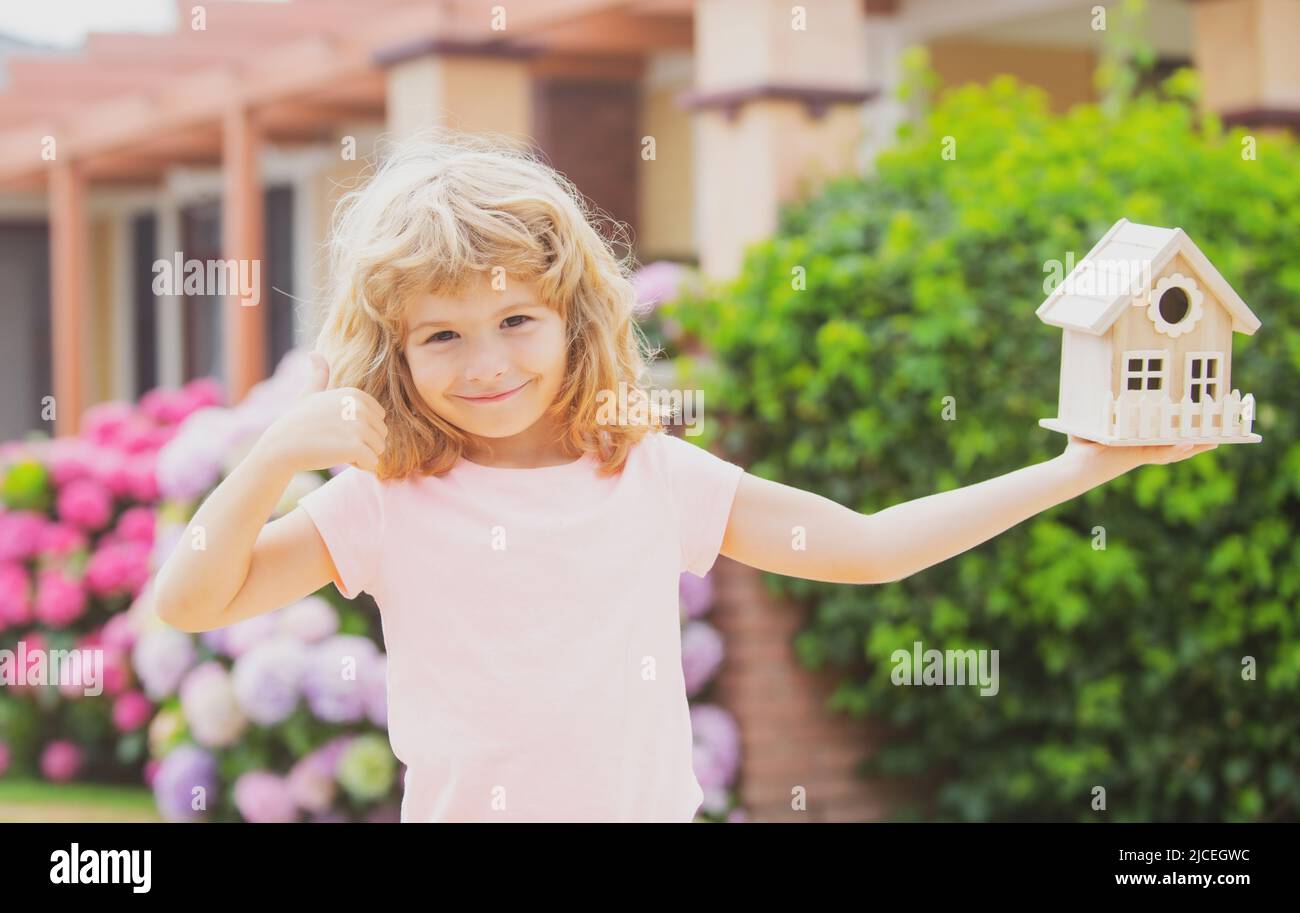 Design of your dream house. Concept of housing for kids Stock Photo - Alamy