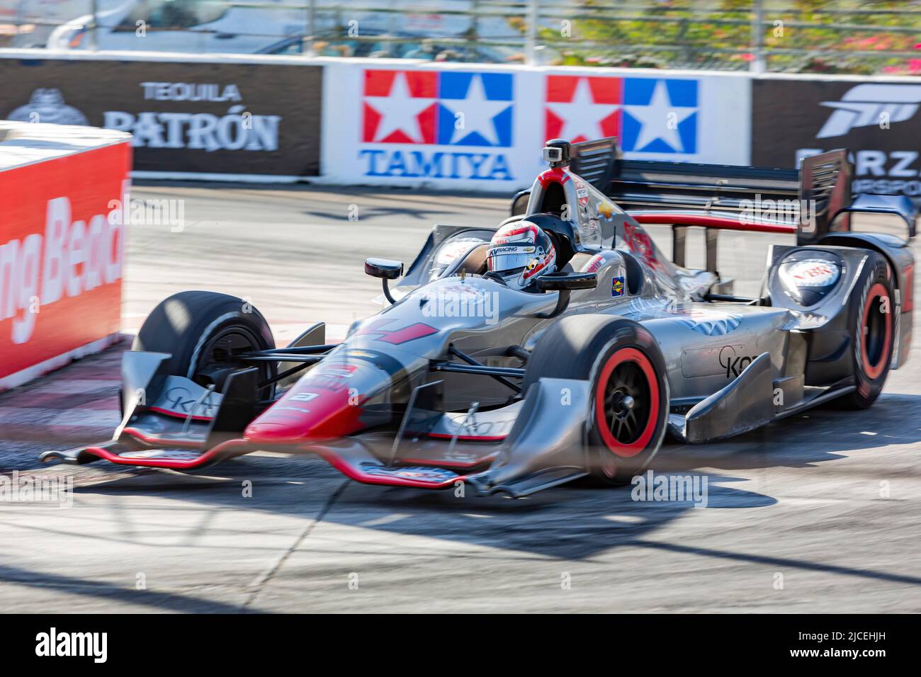 Los Angeles, APR 18 2015 - Sunny view of the Grand Prix competition at ...