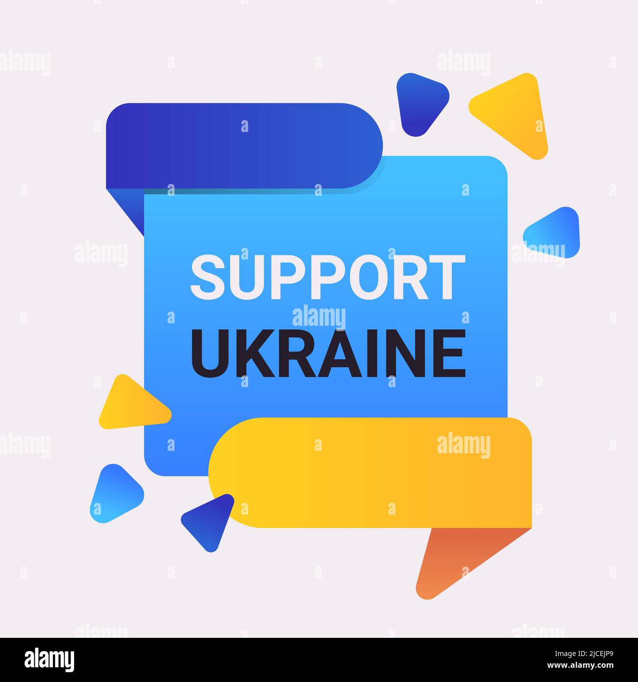 stand with Ukraine template banner pray for Ukrainian peace save ...