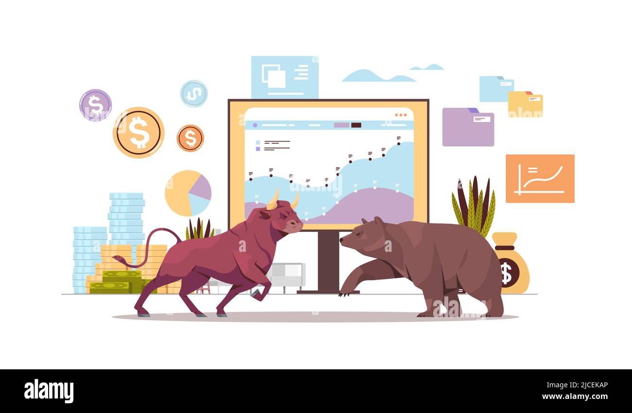 Angry vs the bear Cut Out Stock Images & Pictures - Alamy