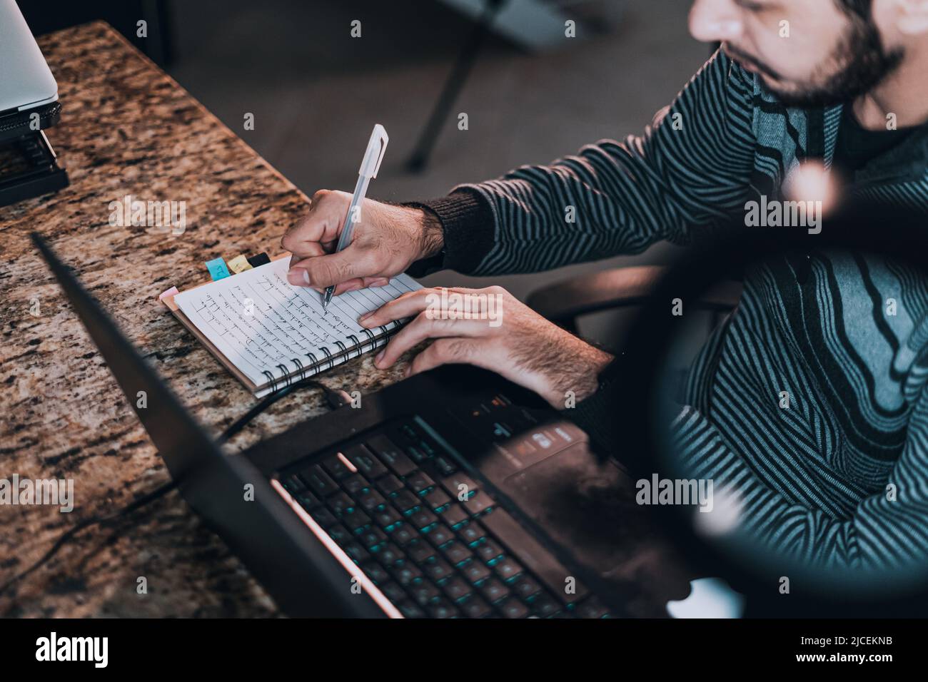 Class textbook hi-res stock photography and images - Alamy