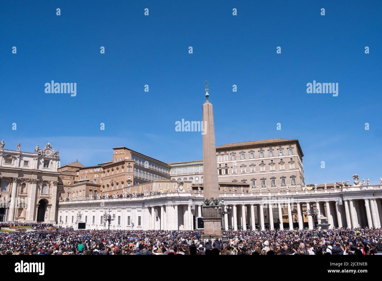 Holy ground. Large crowds at the Easter Sunday mass and Benediction at ...