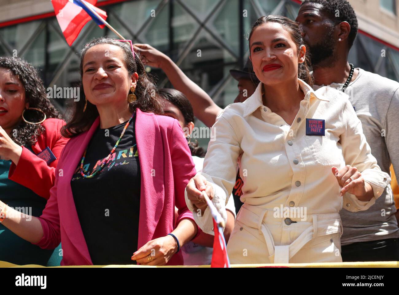 New York, New York - June 12, 2022 : Alexandria Ocasio-Cortez ...