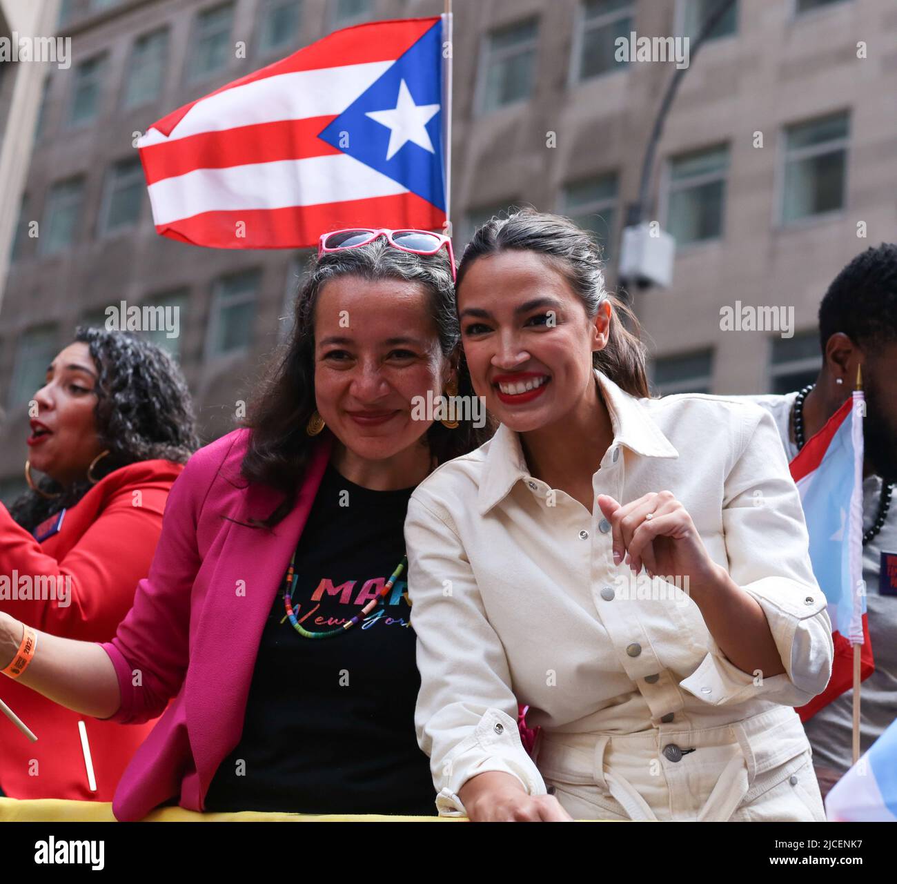 New York, New York - June 12, 2022 : Alexandria Ocasio-Cortez ...