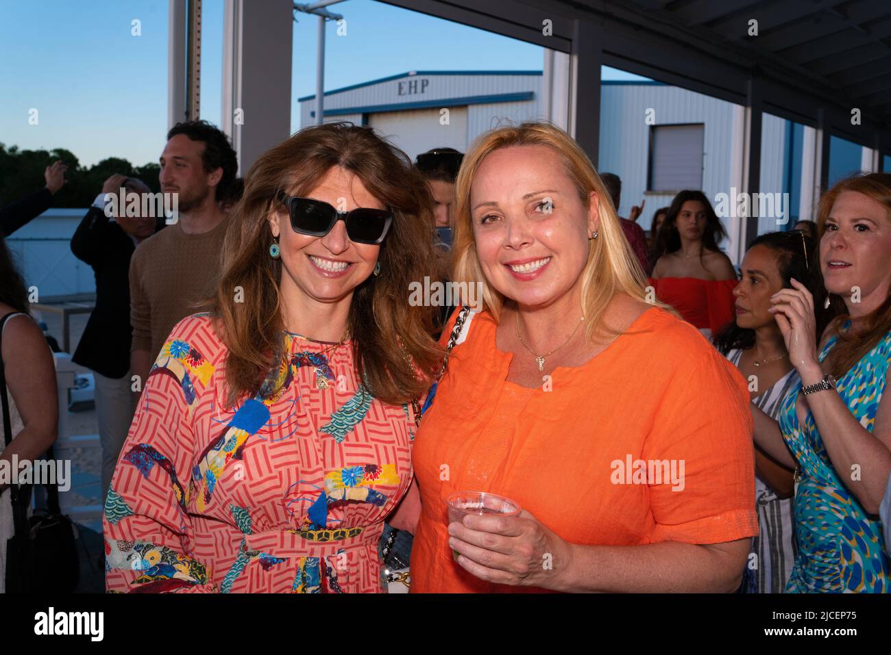 Elizabeth Lesar and Adrienne Baranoff attend Dan's Papers Chefs of the ...