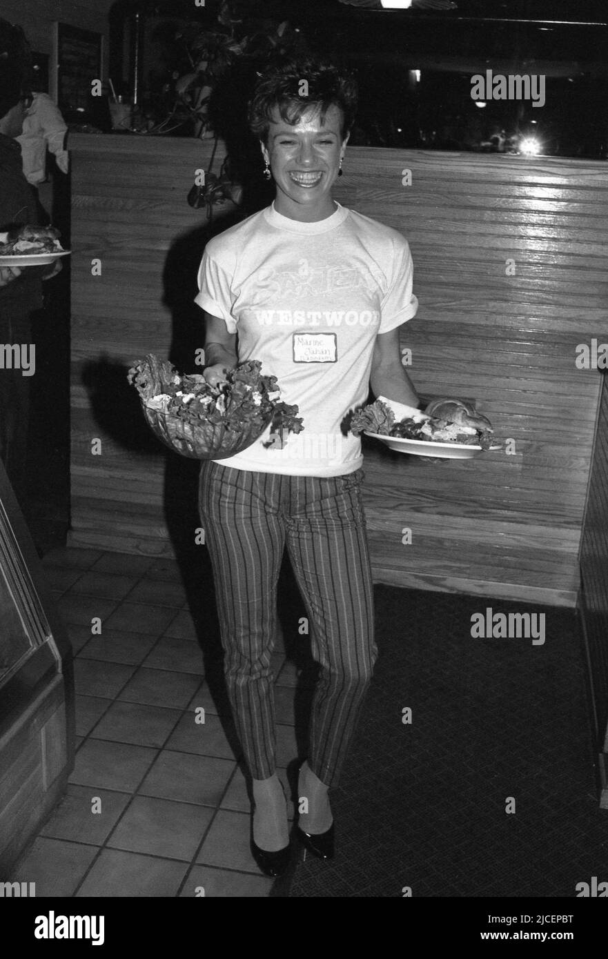 Marine Jahan and Leon Isaac Kennedy Circa 1980's Credit: Ralph ...