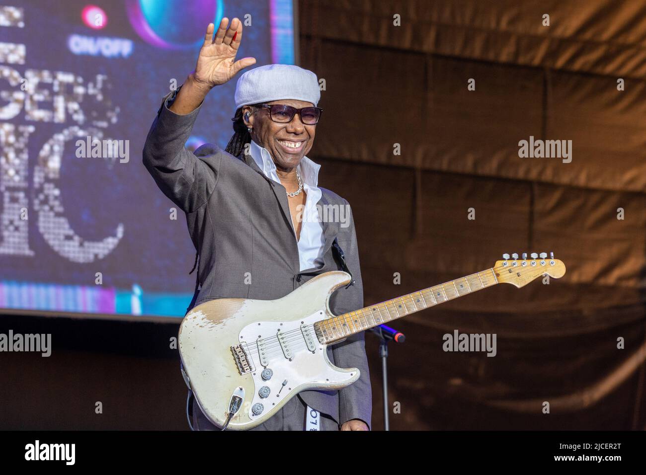Nile Rodgers with Chic perform at The Cambridge Club Festival 2022 on ...