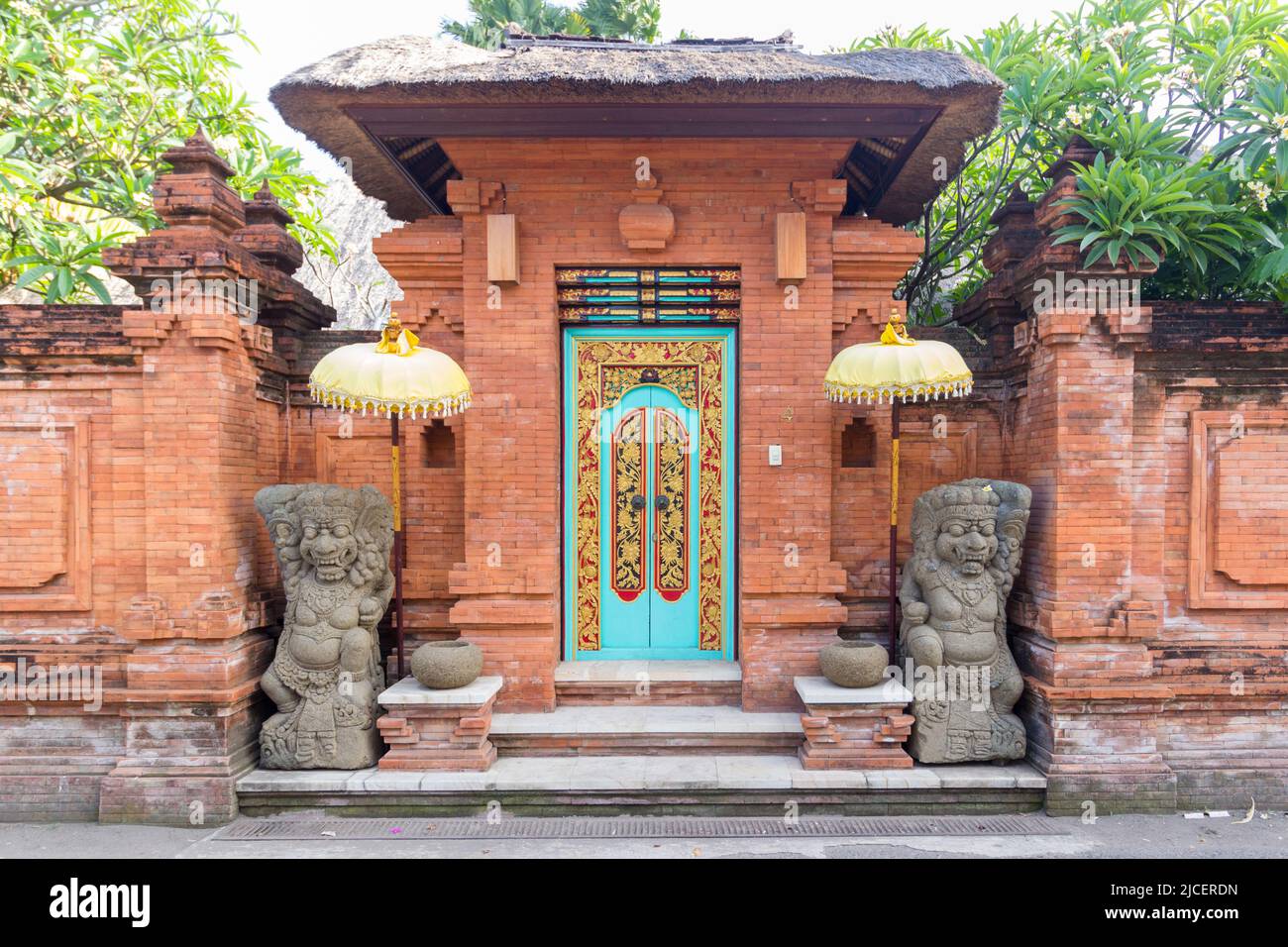 A traditional gate in Bali, Indonesia Stock Photo - Alamy