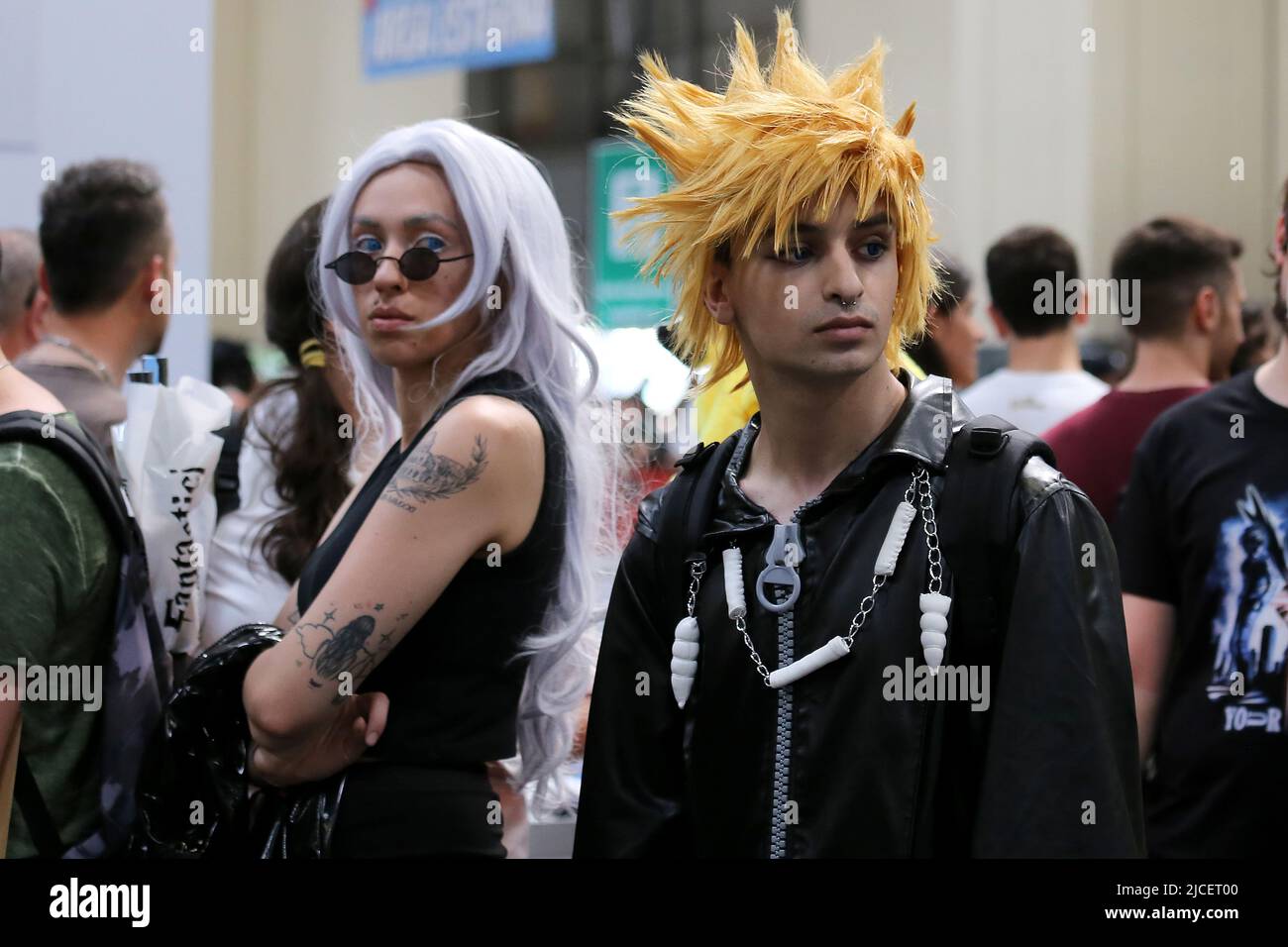 Turin, Italy. 11th June, 2022. Torino Comics, exhibition and exhibition ...