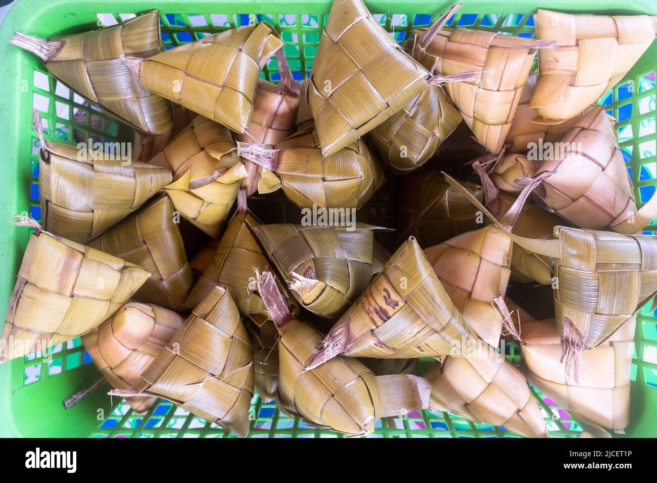 Hanging rice, locally called puso is a traditional food in Cebu ...