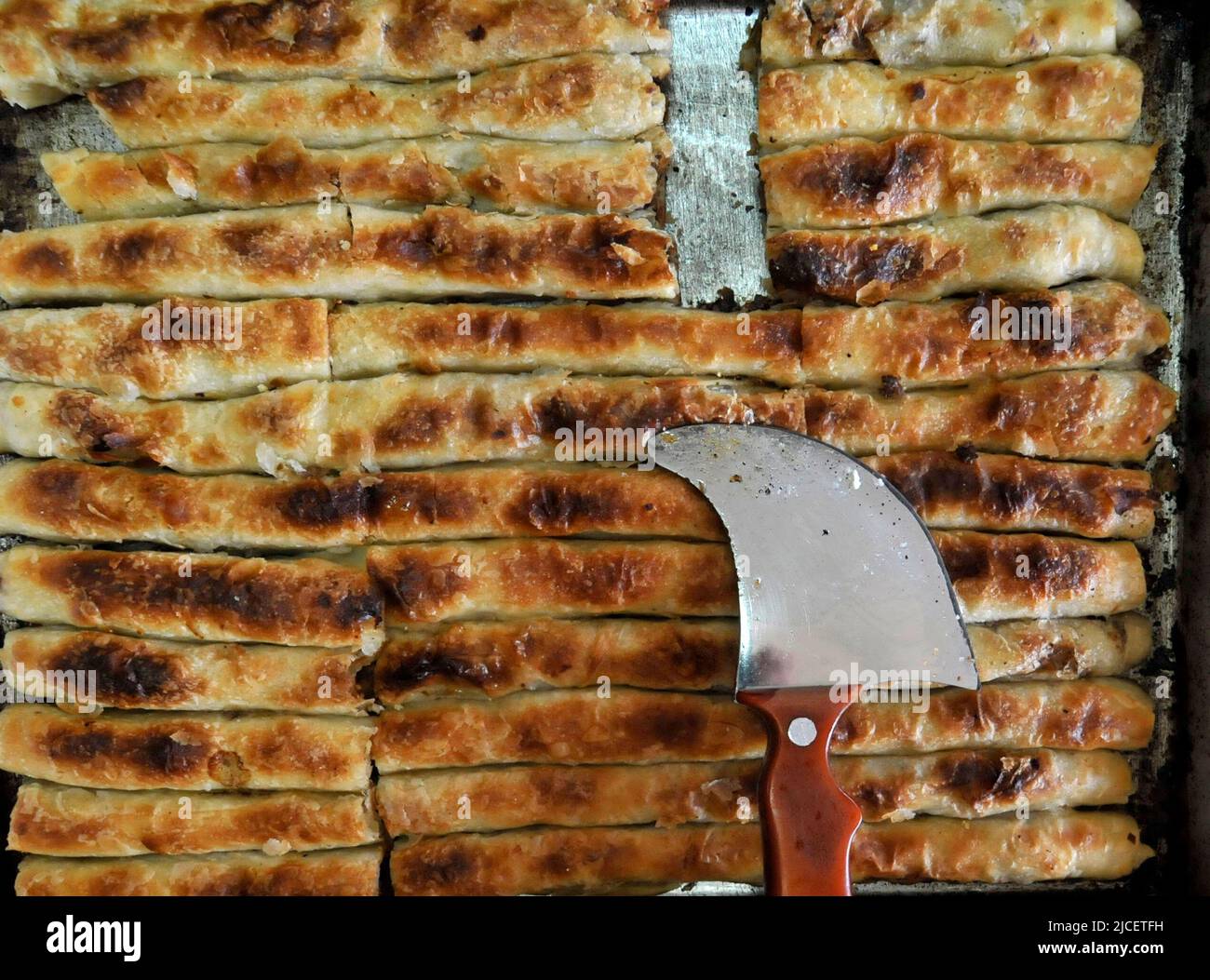 Pita Burek is one of Bosnia's most popular traditional specialty Stock ...