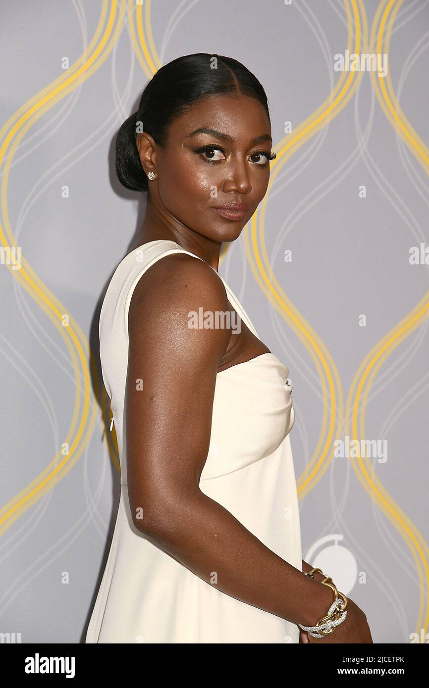Patina Miller attends the 75th Annual Tony Awards on June 12, 2022 at ...
