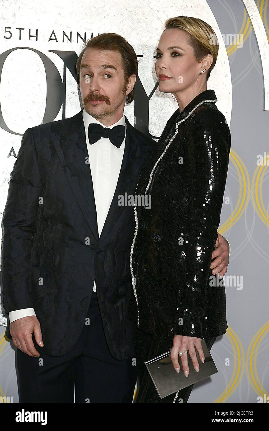 Leslie Bibb Sam Rockwell 2022