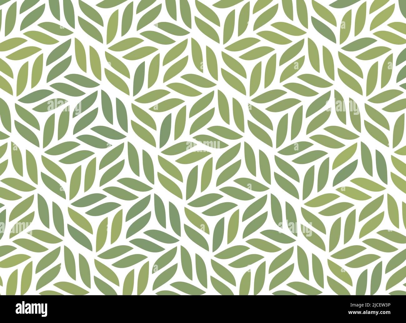 abstract green white rectangle, retro styled leaf pattern, geometric ...