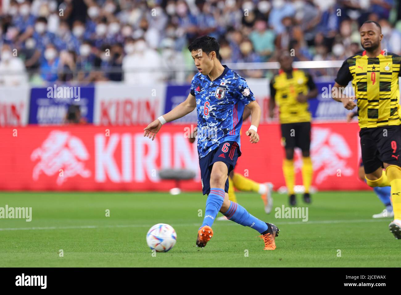 Hyogo, Japan. 10th June, 2022. Wataru Endo (JPN) Football/ Soccer ...