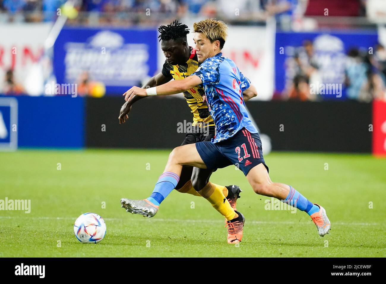 Kobe, Japan. 10th June, 2022. Ritsu Doan (JPN), June 10, 2022 - Football/Soccer : Kirin Cup ...