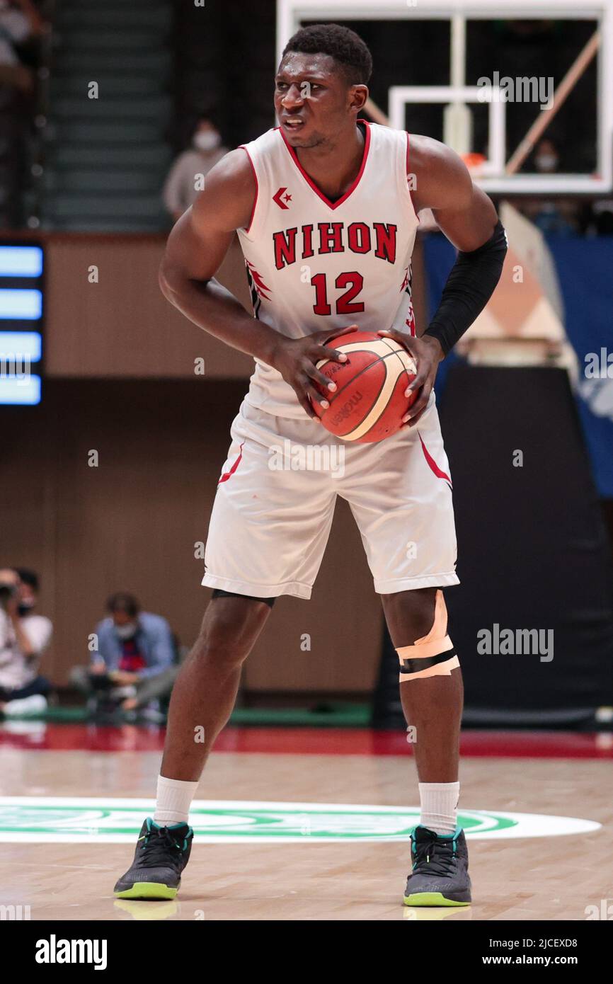 Tokyo, Japan. 12th June, 2022. David Kongolo Basketball : The 62nd ...