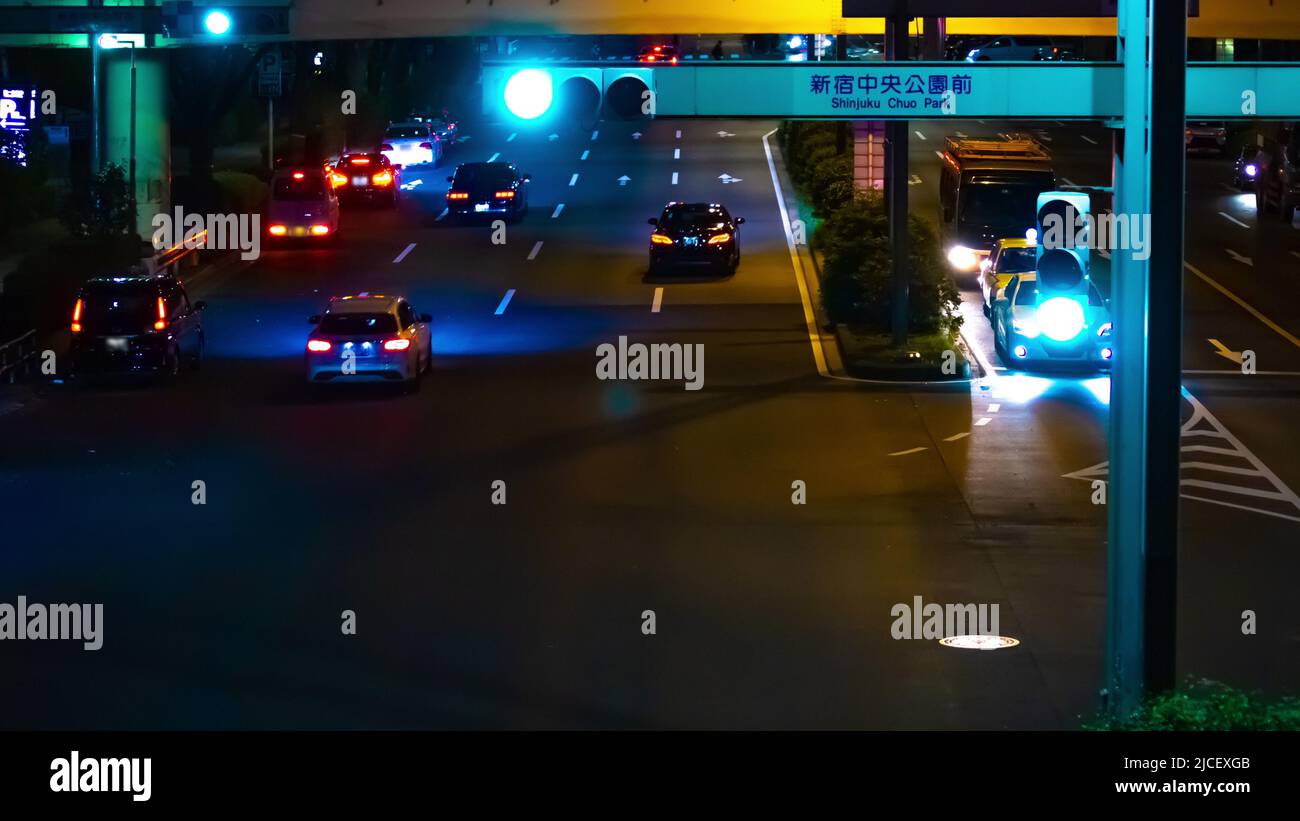 Panning shot tokyo city night hi-res stock photography and images - Alamy