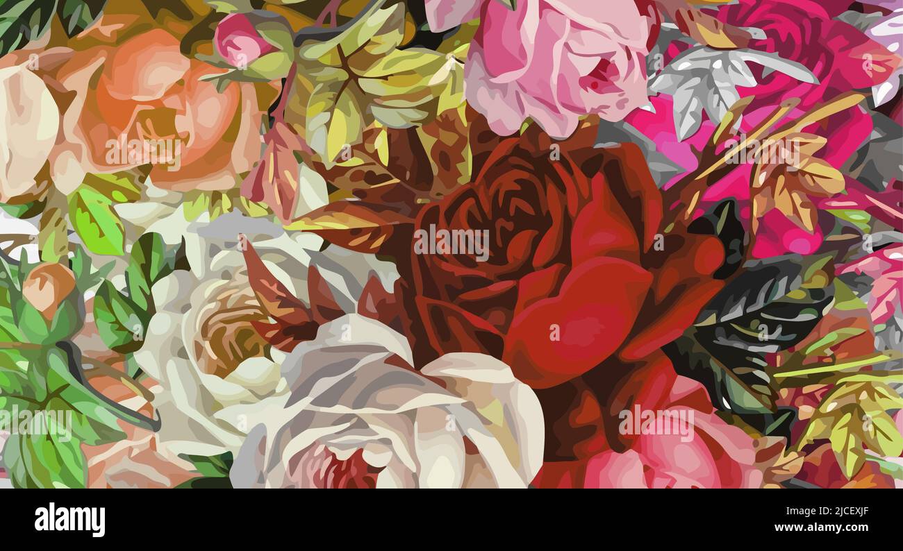 abstract computer stylized decorative vintage texture, background ...