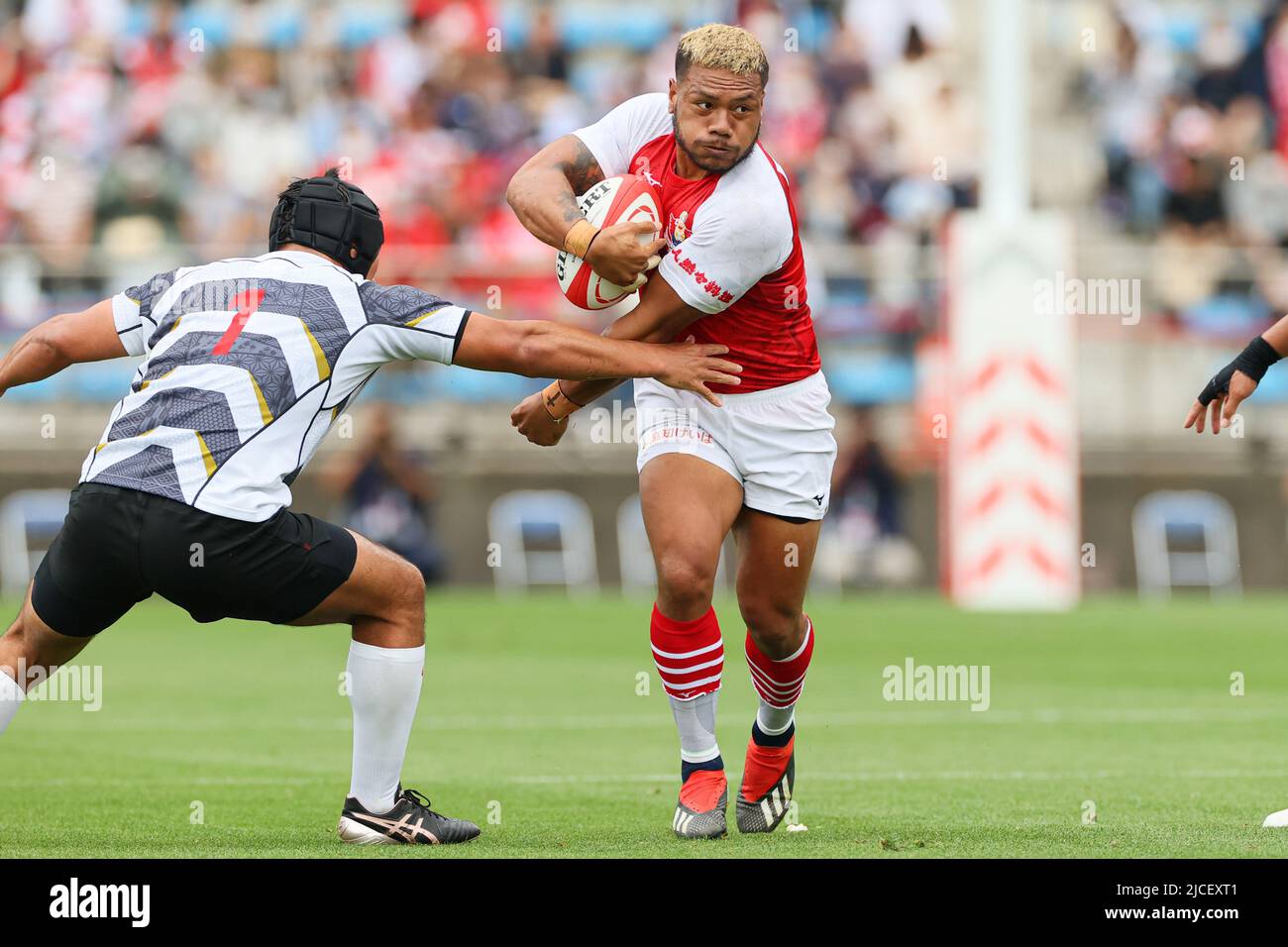 Tokyo, Japan. 11th June, 2022. Lomano Lava Lemeki (TONGA SAMURAI XV ...