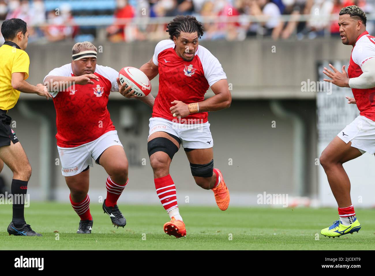 Tokyo, Japan. 11th June, 2022. Viliami Afu Kaipouli (TONGA SAMURAI XV ...