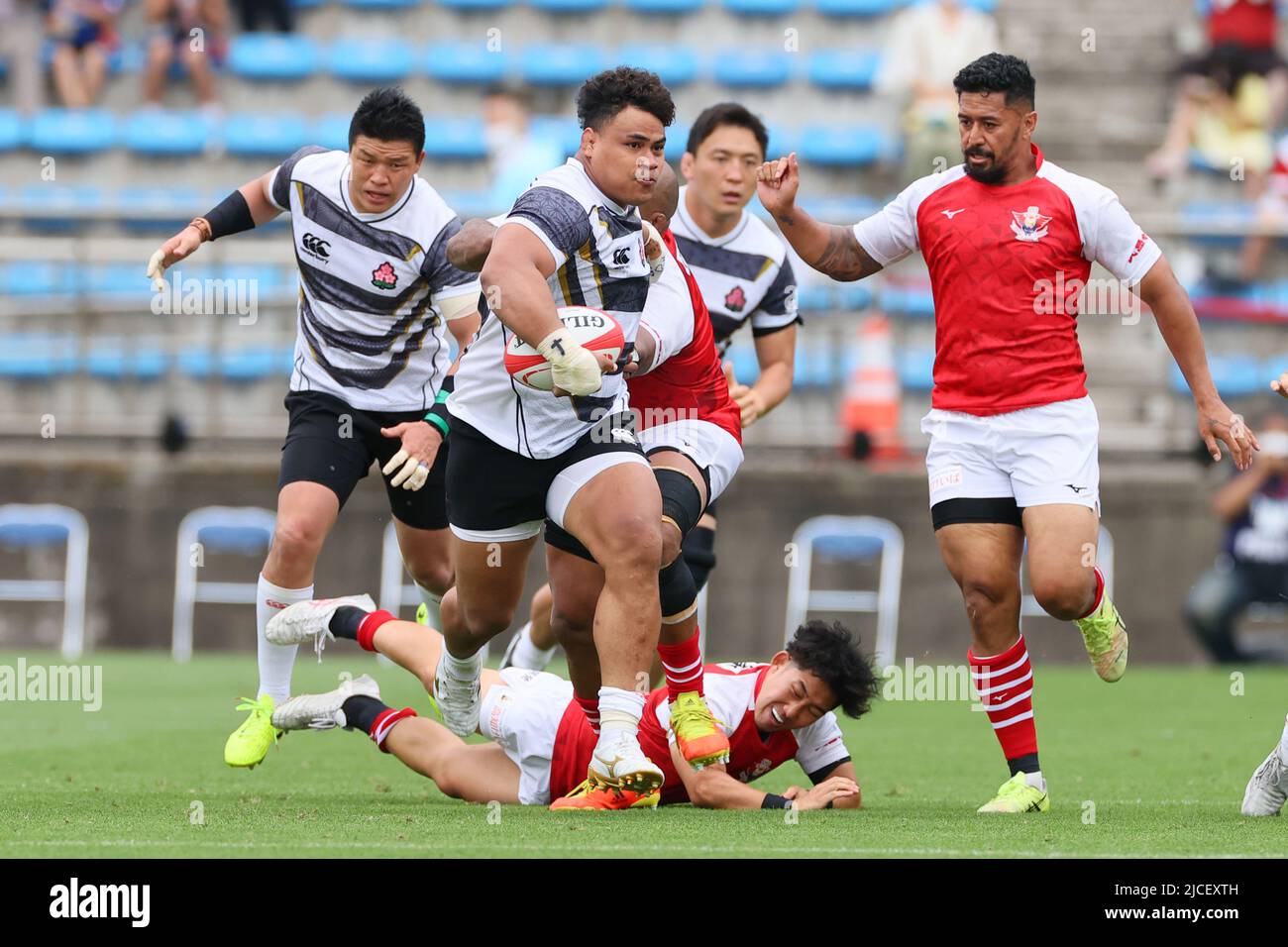 Tokyo, Japan. 11th June, 2022. Tevita Tatafu (EMERGING BLOSSOMS) Rugby ...