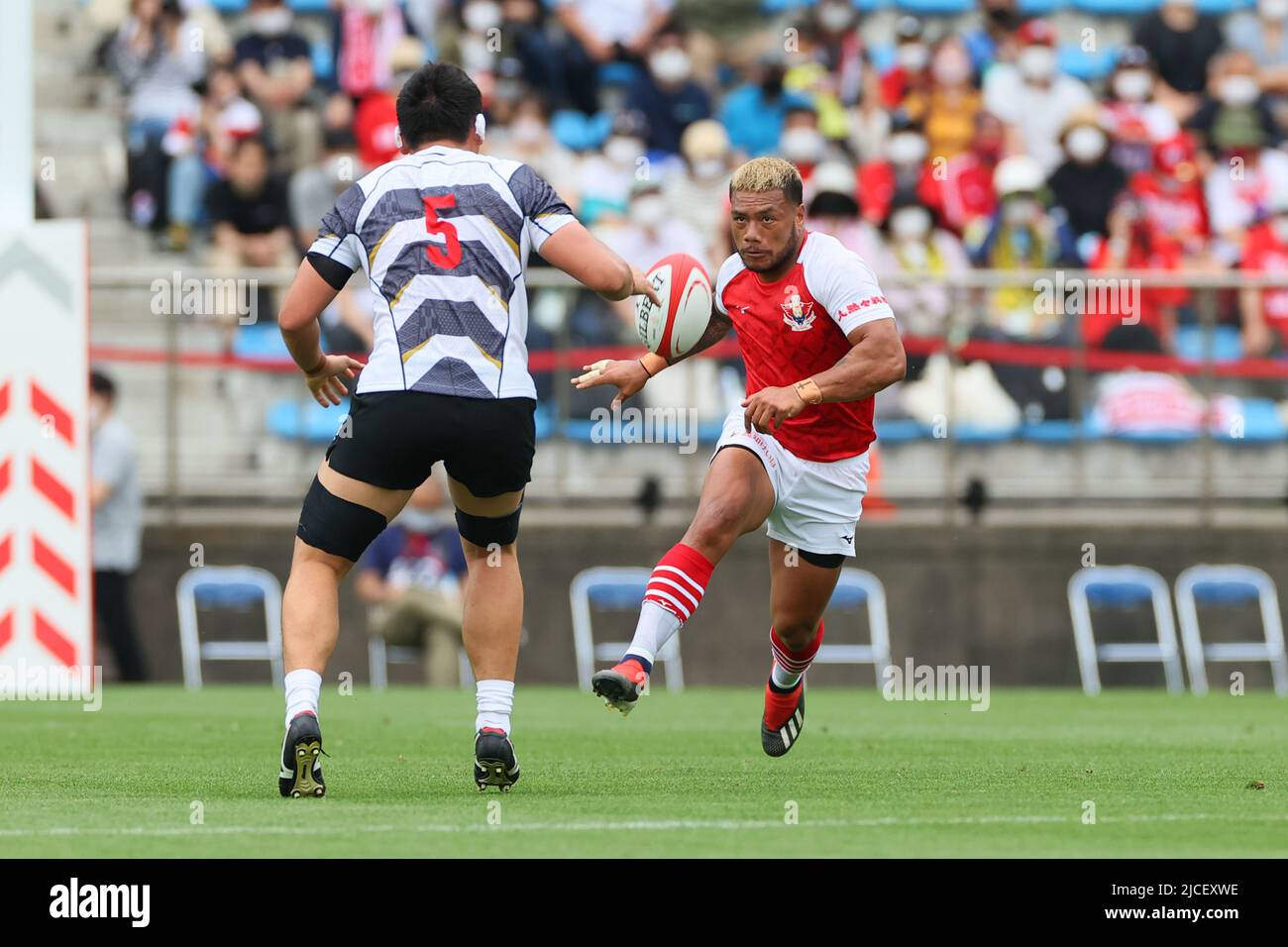 Tokyo, Japan. 11th June, 2022. Lomano Lava Lemeki (TONGA SAMURAI XV ...
