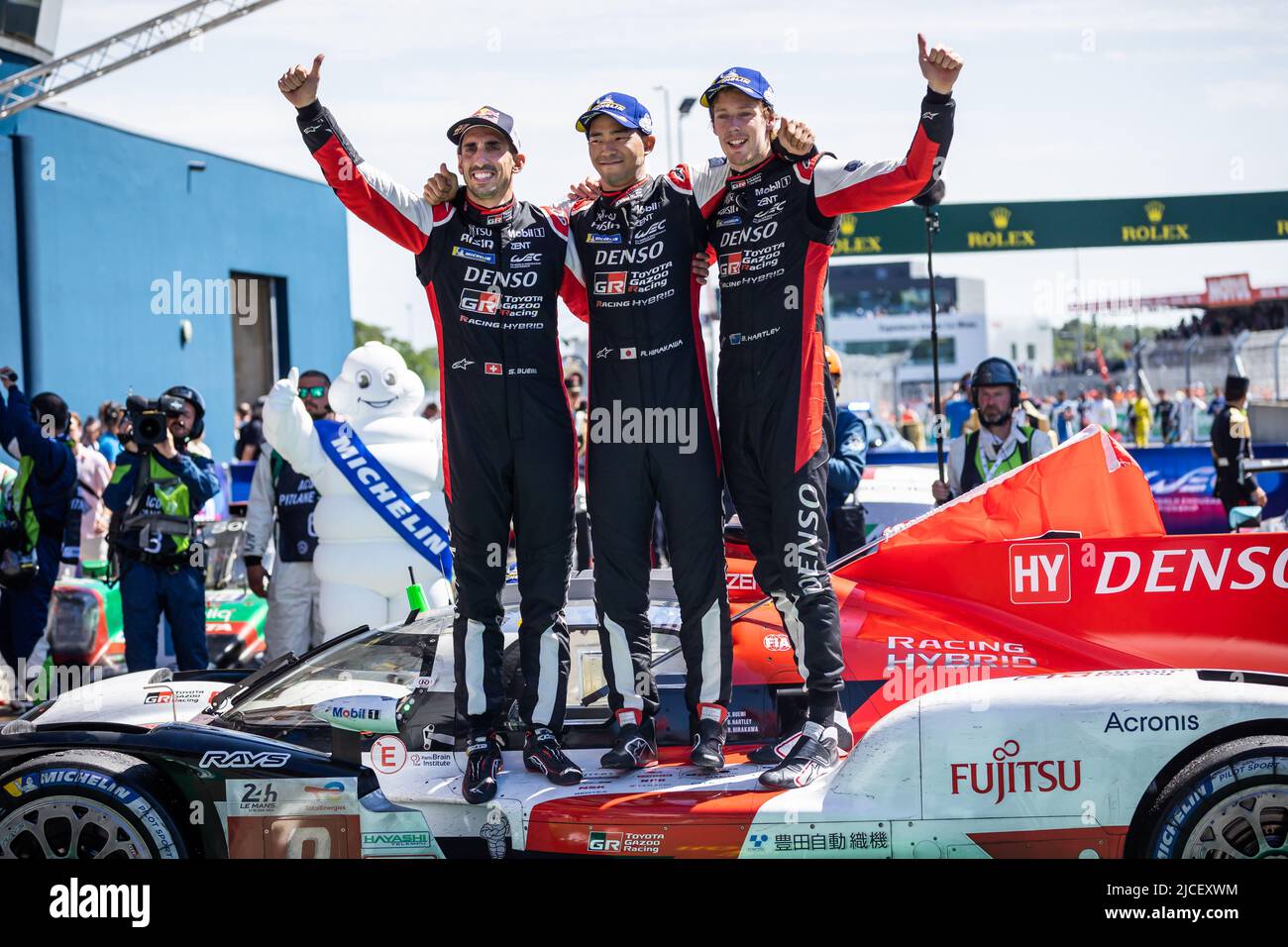 08 BUEMI Sebastien (swi), HARTLEY Brendon (nzl), HIRAKAWA Ryo (jpn ...