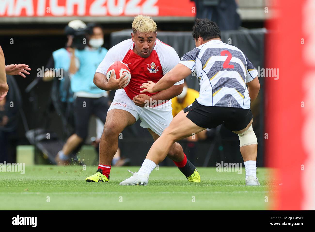 Tokyo, Japan. 11th June, 2022. Alfanesta Mahina (TONGA SAMURAI XV ...