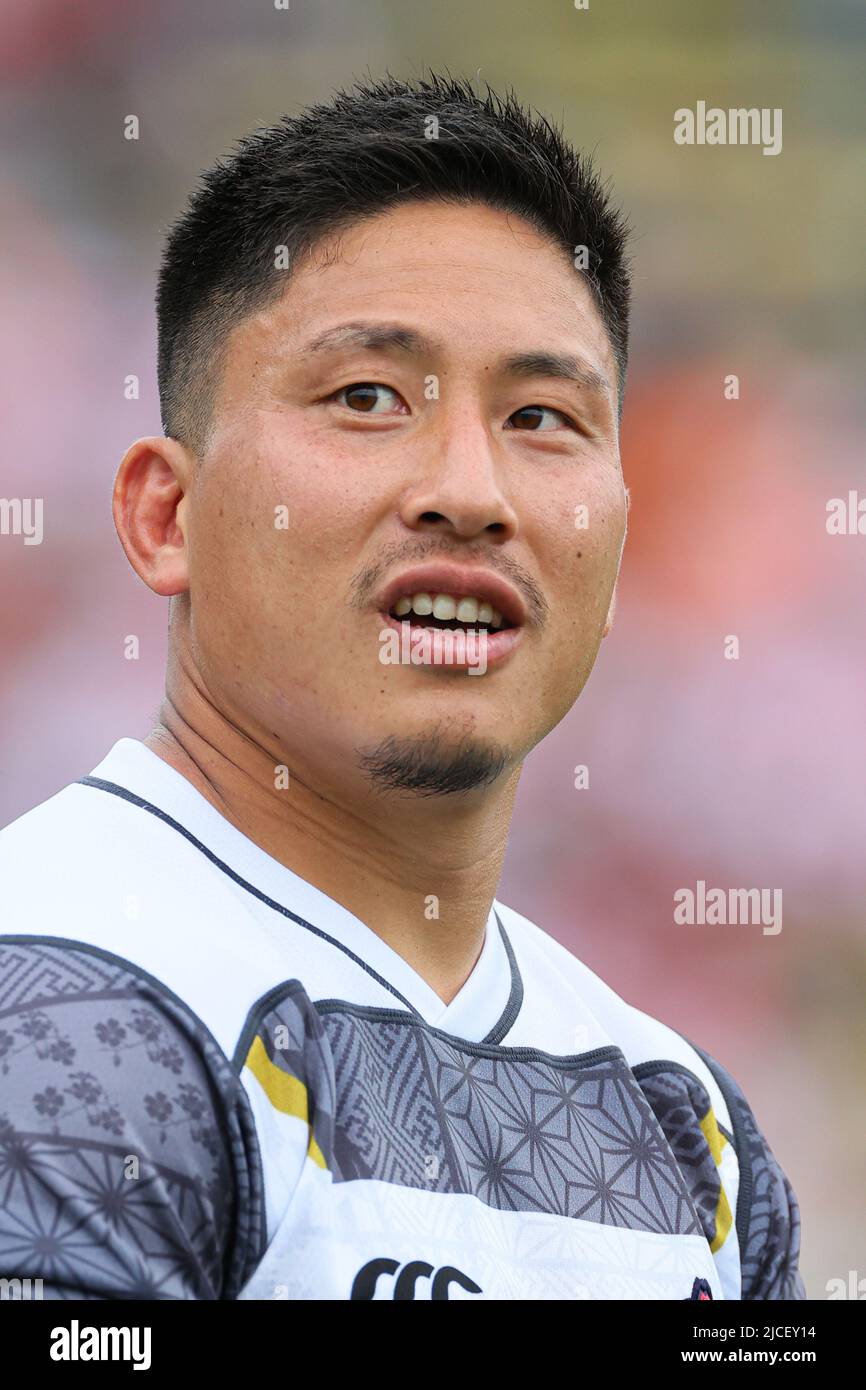 Tokyo, Japan. 11th June, 2022. Kaito Shigeno (EMERGING BLOSSOMS) Rugby ...