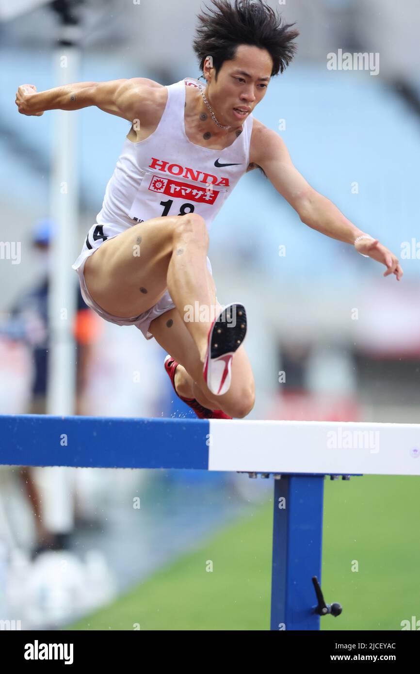 Osaka, Japan. 11th June, 2022. Ryoma Aoki Athletics : The 106th Japan Track & Field National ...