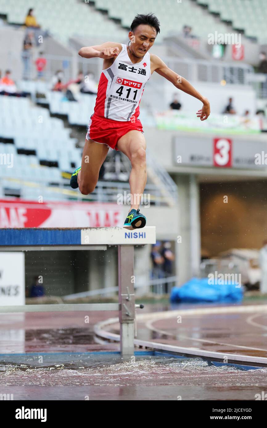 Osaka, Japan. 11th June, 2022. Hironori Tsuetaki Athletics : The 106th ...