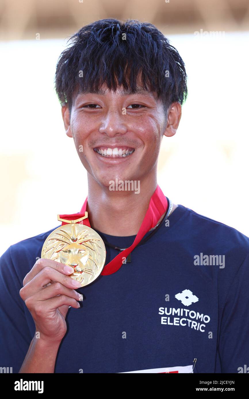 Osaka, Japan. 12th June, 2022. Koki Ueyama Athletics : The 106th Japan Track & Field National ...