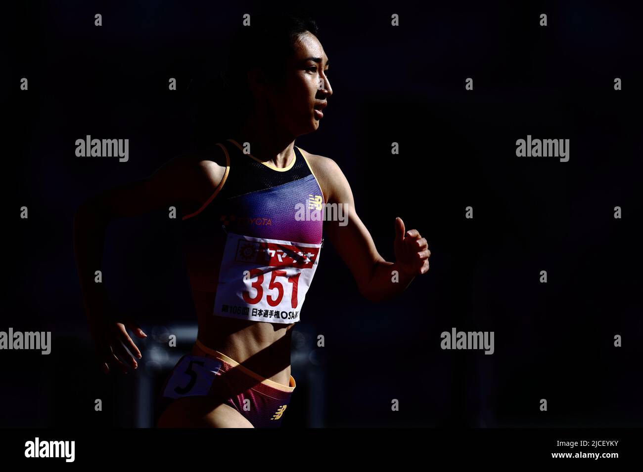 Osaka, Japan. 12th June, 2022. Nozomi Tanaka Athletics : The 106th ...