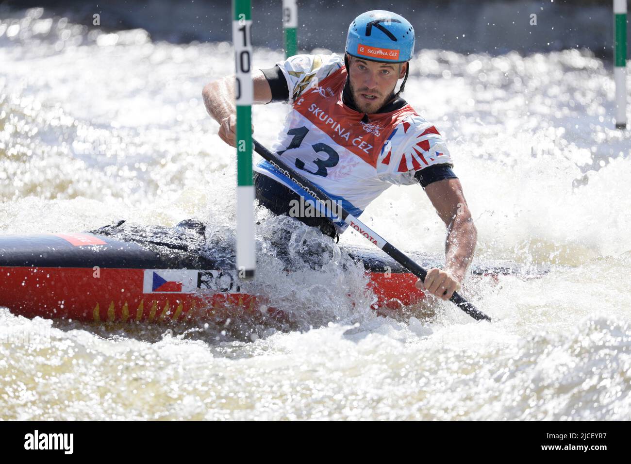 Prague, Czech Republic, June 11, 2022, Rohan Lukas (CZE) competes at ...