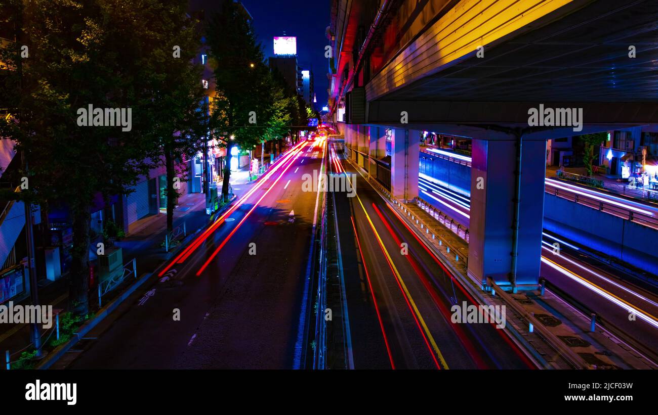 Tokyo city cityscape skyline timelapse hi-res stock photography and ...