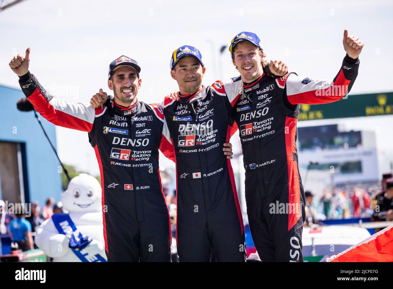 08 BUEMI Sebastien (swi), HARTLEY Brendon (nzl), HIRAKAWA Ryo (jpn ...