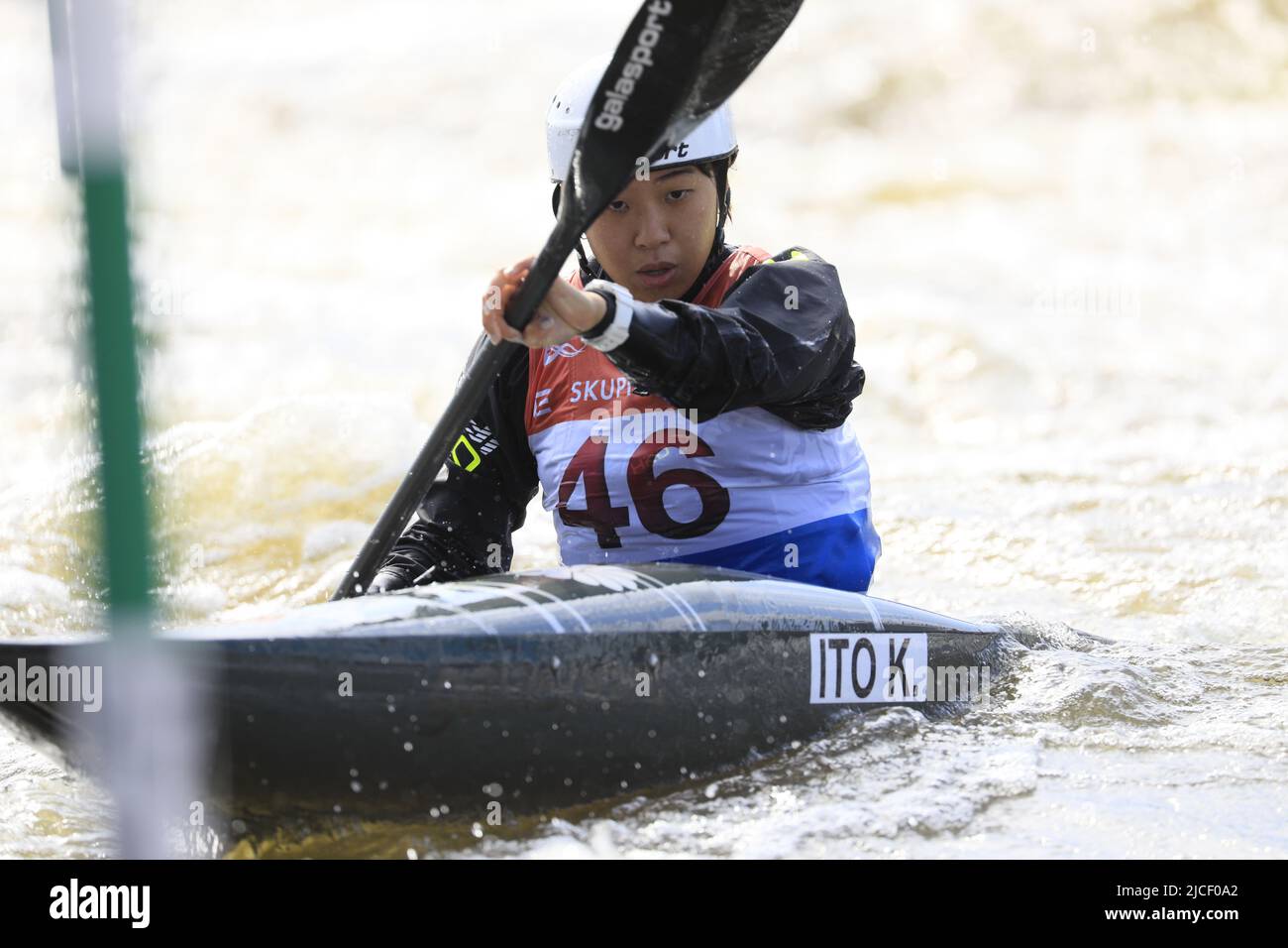 Prague, Czech Republic, June 11, 2022, Ito Kurumi competes at World Cup ...