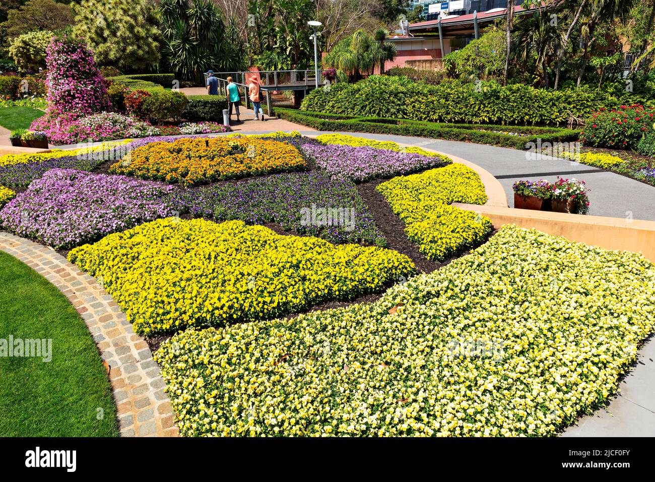 Brisbane Australia / The beautiful Roma Street Gardens in Spring Hill ...