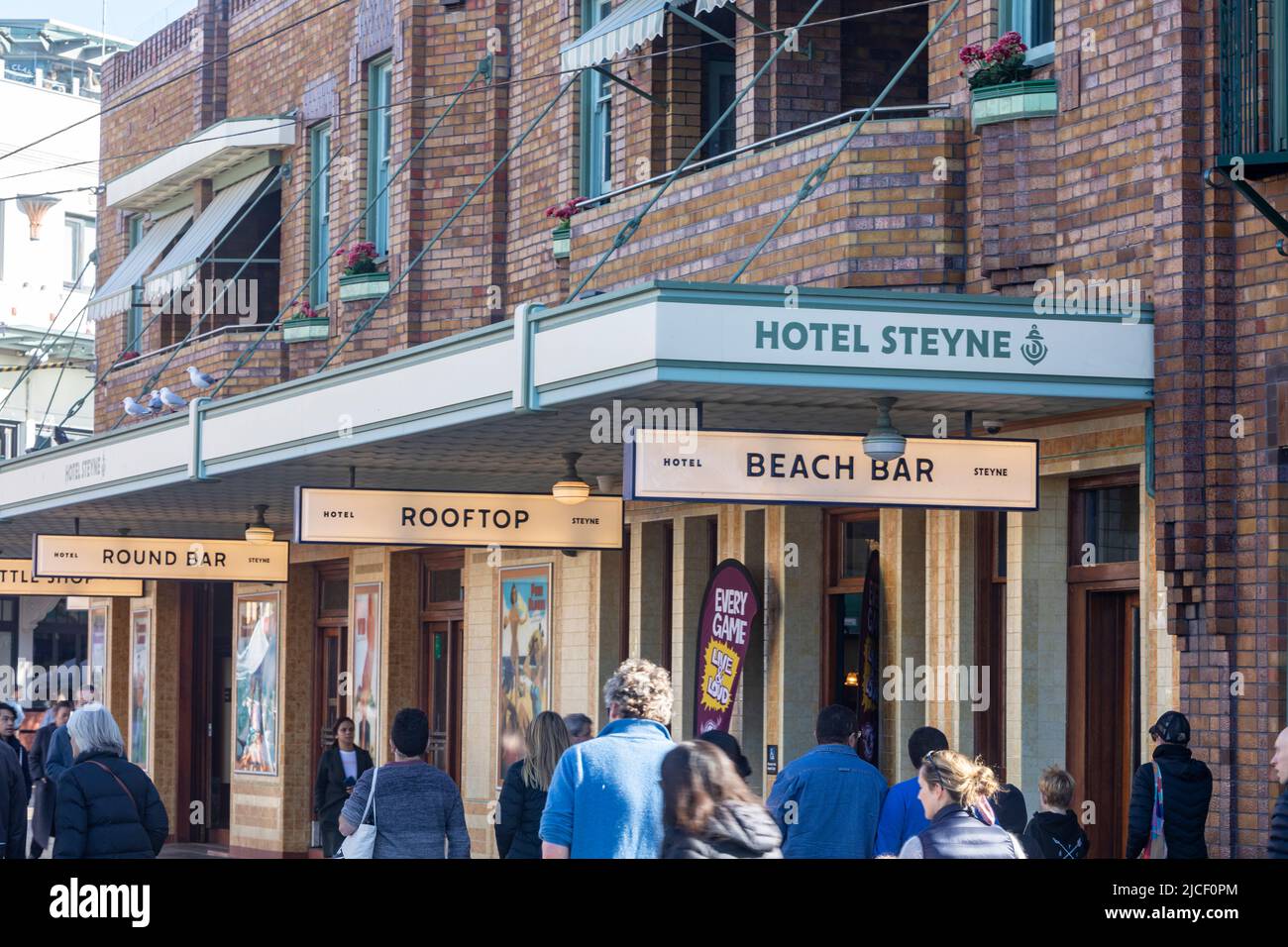 Hotel Steyne public house and bar in Manly Beach,Sydney,NSW,Australia ...