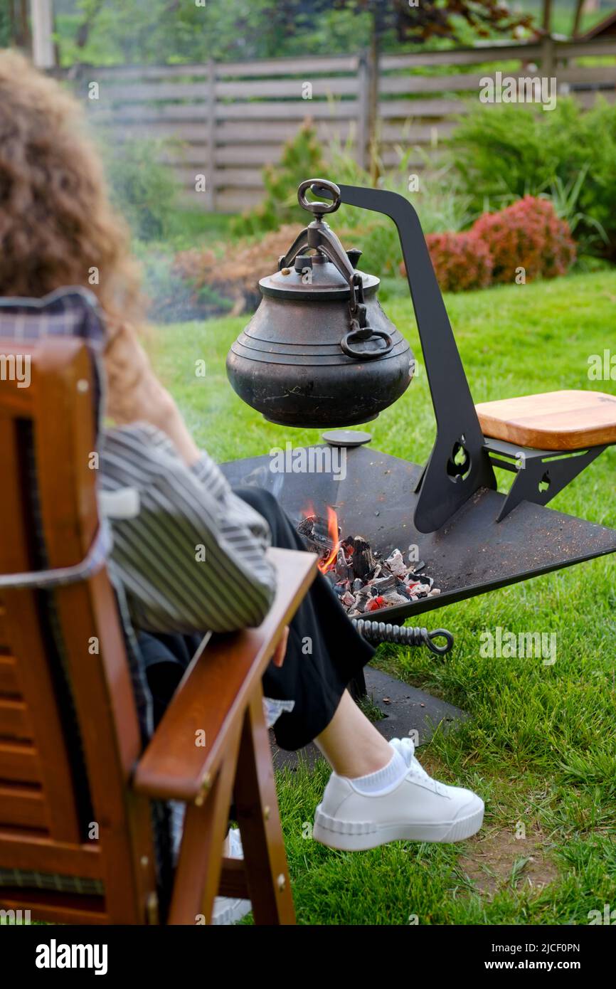 Hang over the shoulder hi-res stock photography and images - Alamy