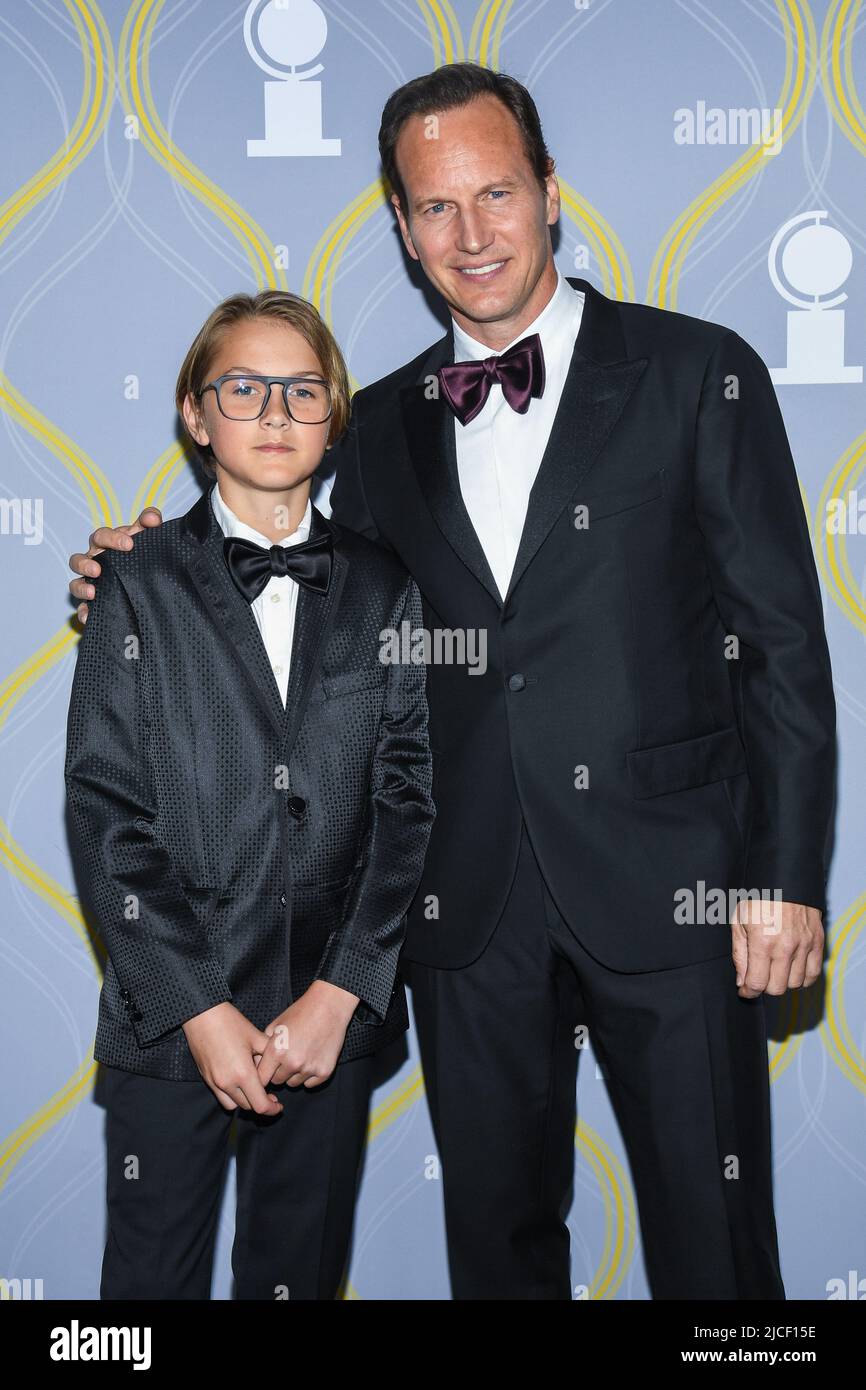 New York City, US, June 12, 2022. Kassian McCarrell Wilson and Patrick ...