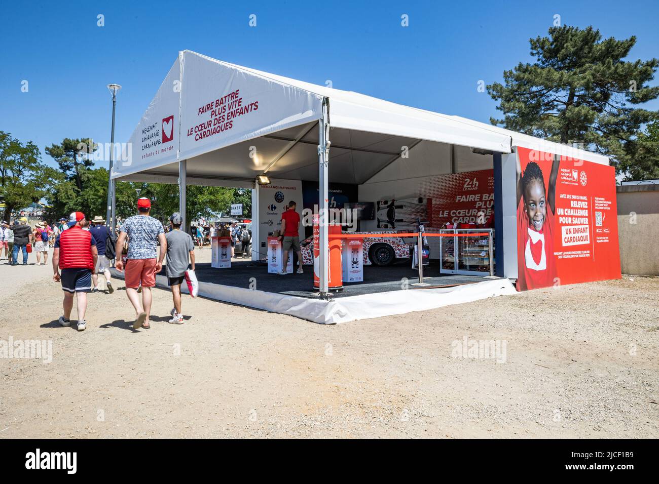 Stand Mecenat Chirurgie Cardiaque, Village, ambiance during the 2022 24 ...