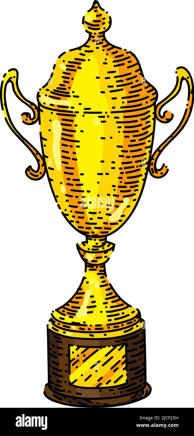 gold award sketch hand drawn vector Stock Vector Image & Art - Alamy